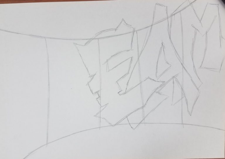 How to Draw Graffiti Letters for Beginners - Art by Ro