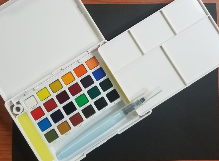 Watercolor Travel Set for Painting on the Go - Art by Ro