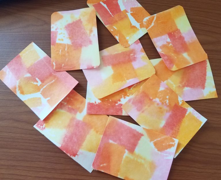 Bleeding Tissue Paper Art Ideas and Inspiration - Art by Ro