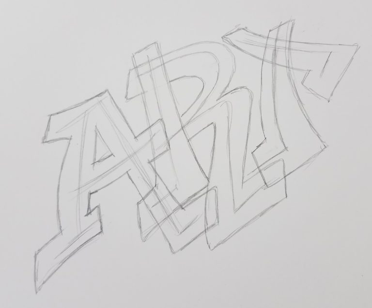 How to Draw Stylized Letters - Art by Ro