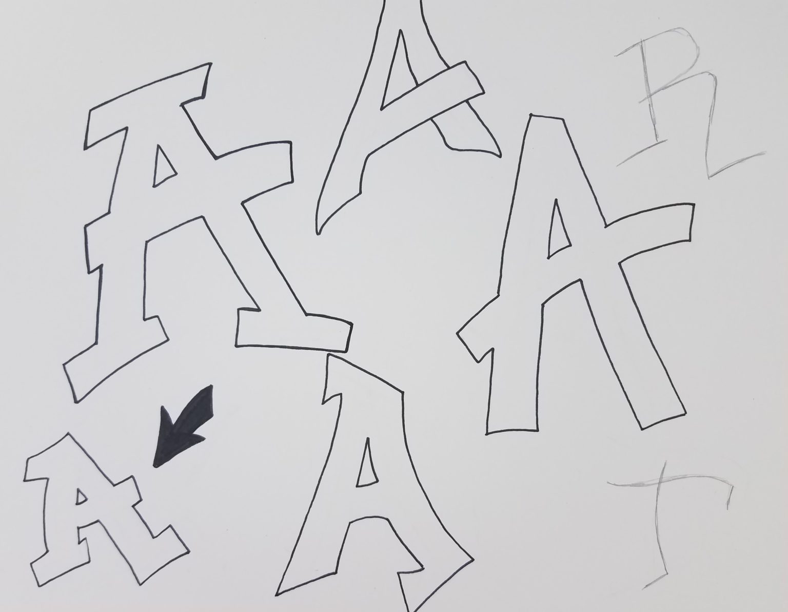 How to Draw Stylized Letters - Art by Ro