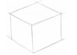 How to Draw a 3D Cube - Freehand (in 6 Easy Steps) - Art by Ro