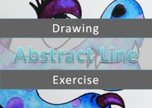 Abstract Line Drawing Exercise for Creativity - Art by Ro