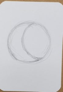 How to Draw a Crescent Moon Step by Step - Art by Ro