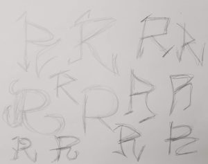 Graffiti Letter R Drawing Tutorial - Art by Ro