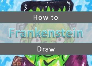 How to Draw Frankenstein | Easy Step by Step - Art by Ro