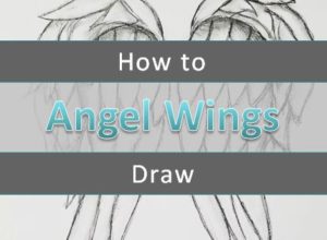 How to Draw Angel Wings | Easy Art Tutorial for Beginners - Art by Ro