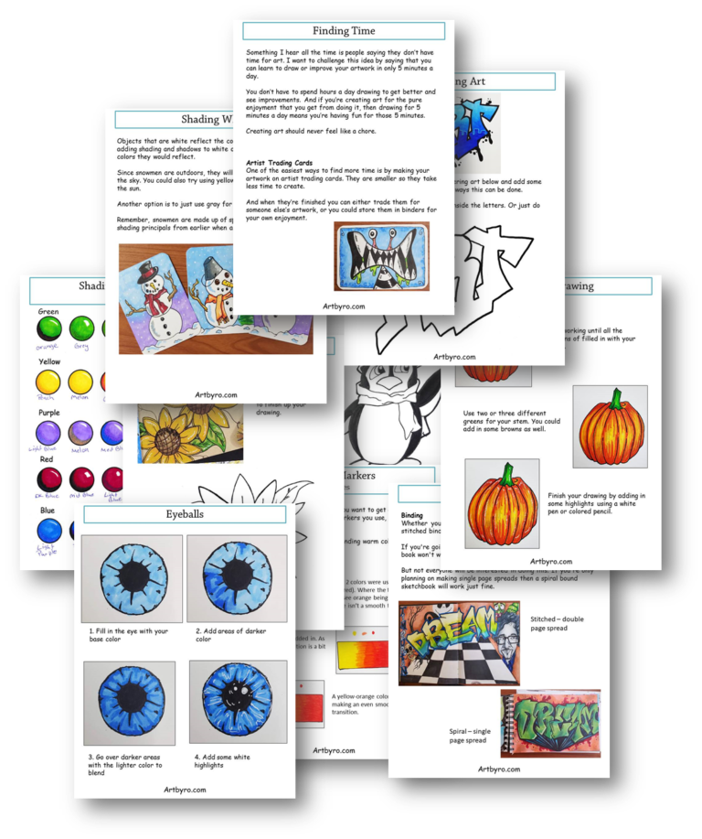 Marker Guide Discount - Art by Ro