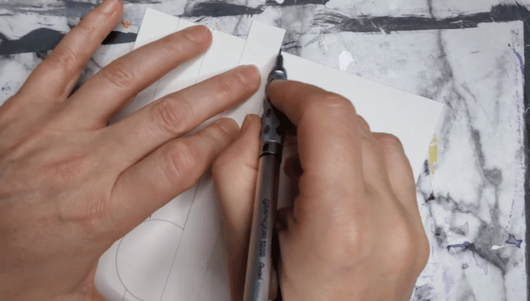 How to Draw Optical Illusion Circles (Easy Art Tutorial) - Art by Ro