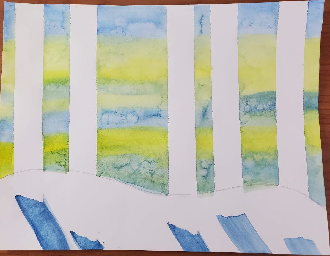 Easy Watercolor Birch Trees | Step by Step Painting Tutorial - Art by Ro